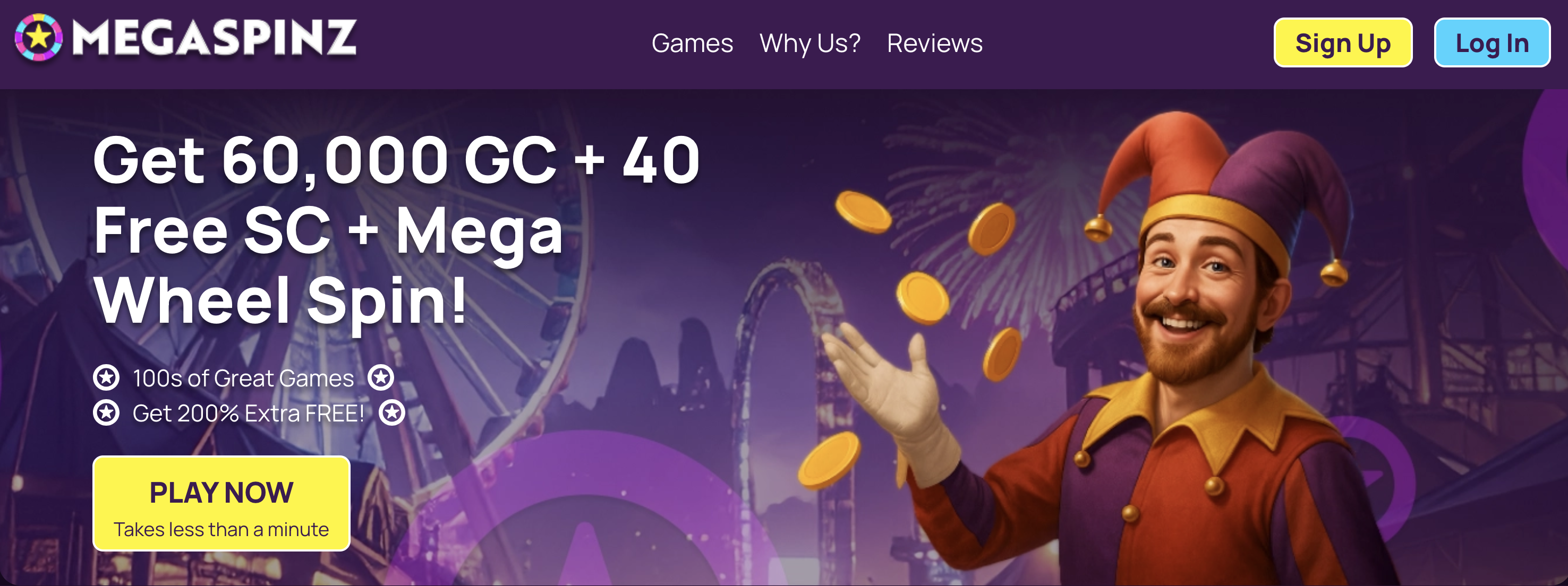 Reviews of MegaSpinz Social Casino | Stakester 2026
